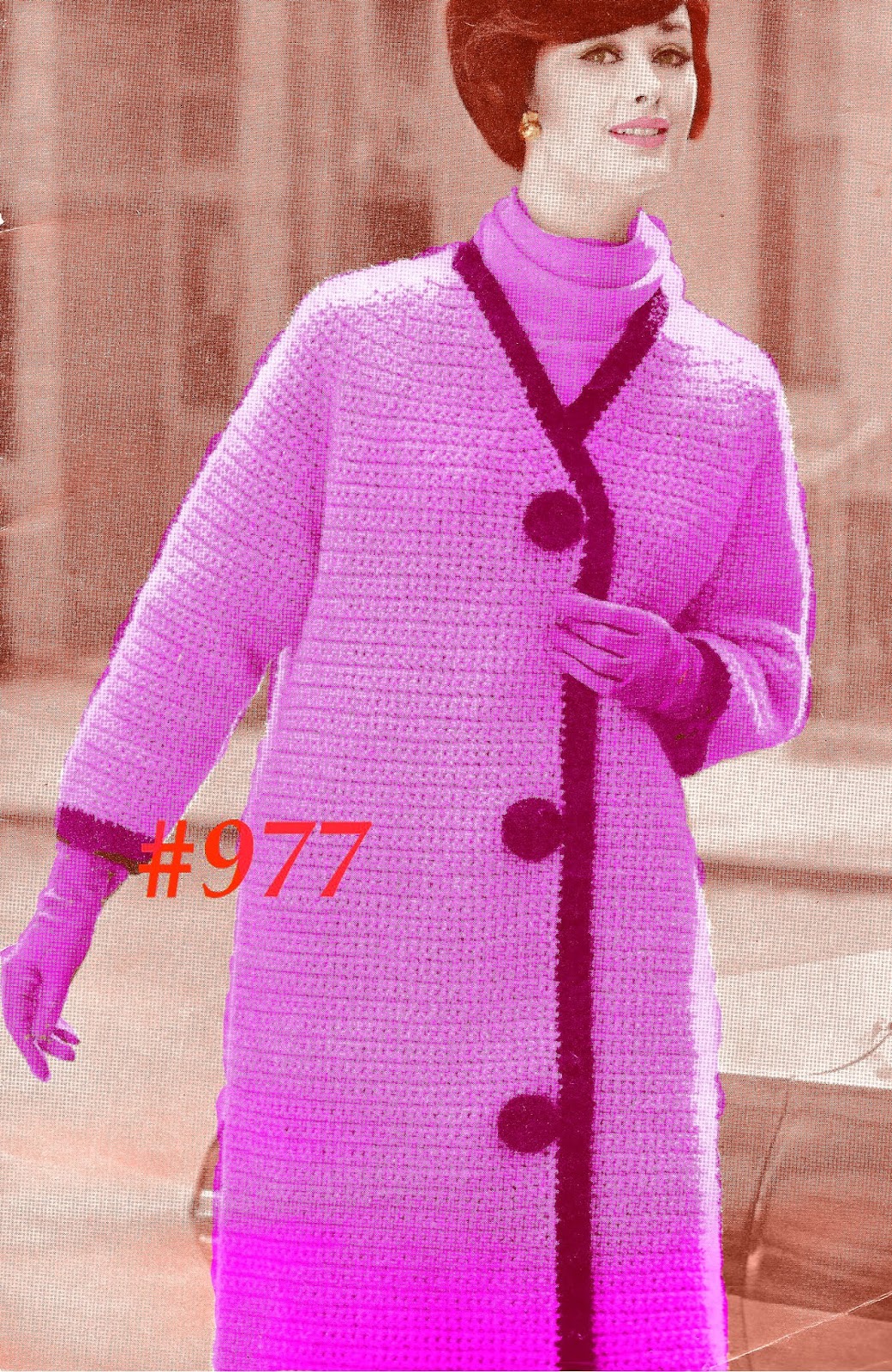 Miss Julia's Patterns: Free Pattern - 1960’s Moderne Raglan Sleeve Coat ...