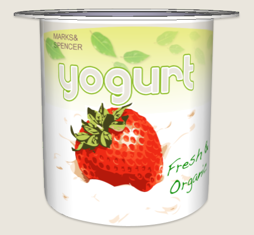 Everything, DESIGN: Packaging: Redesign a fresh and organic yogurt ...