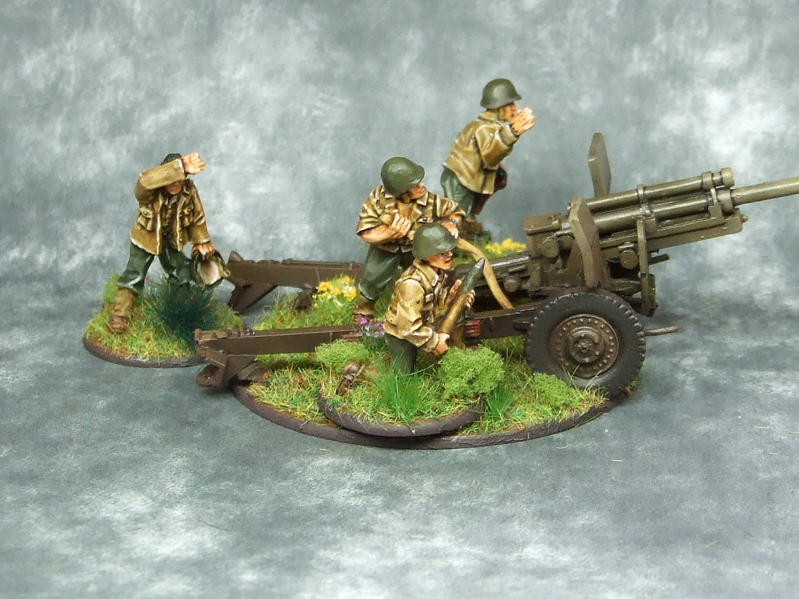 Vae Victis Miniature Painting: 105mm Haubica M2A1, 28 Dywizja Piechoty ...