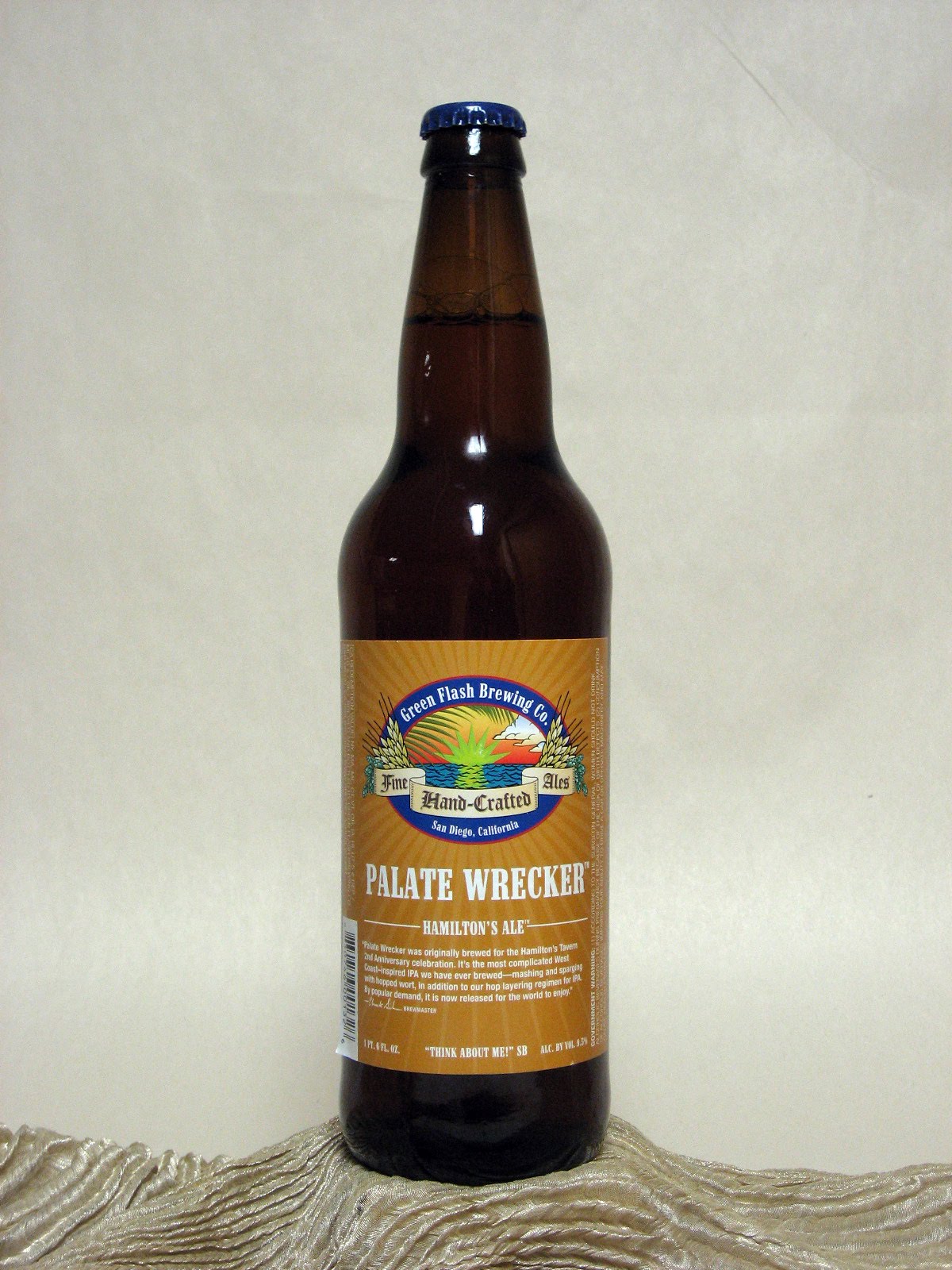 Barley Qualified: Palate Wrecker (Green Flash Brewing Company) Barley Qualified: Palate Wrecker (Green Flash Brewing Company)