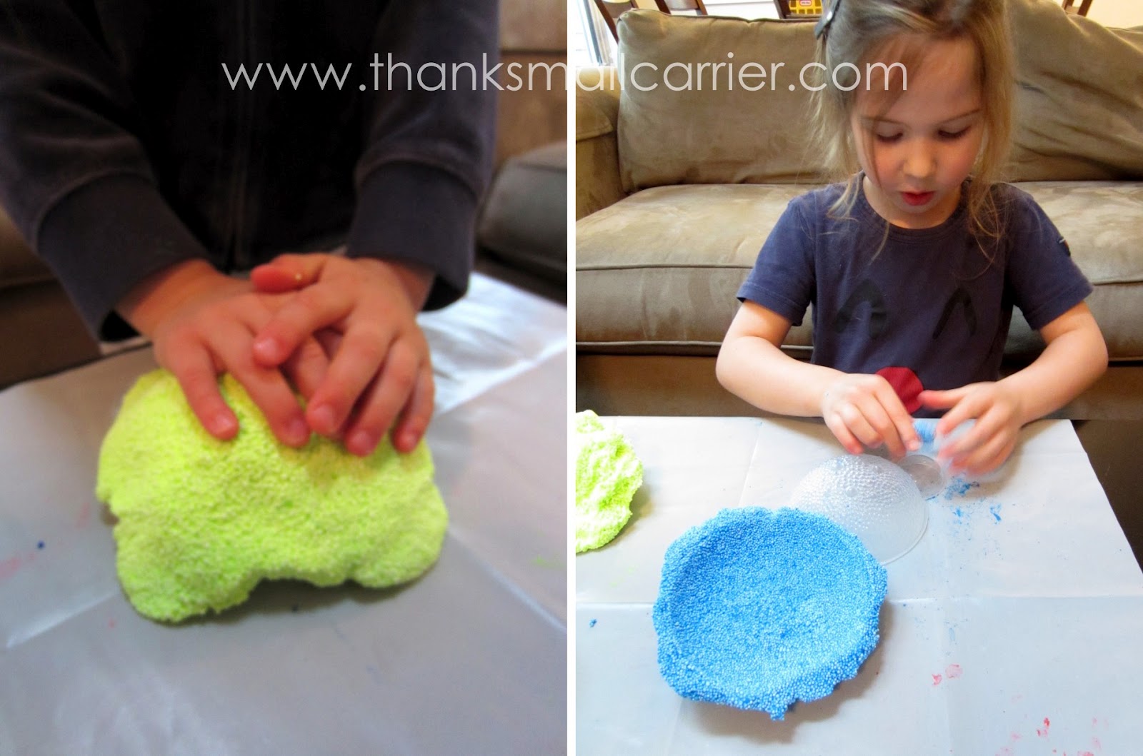 Thanks, Mail Carrier | They're Back! Nickelodeon Floam and Gak {Review}