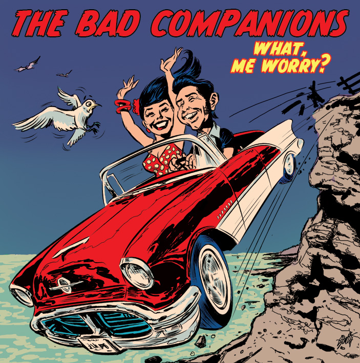Scary Terry's World: The Bad Companions CD cover in progress