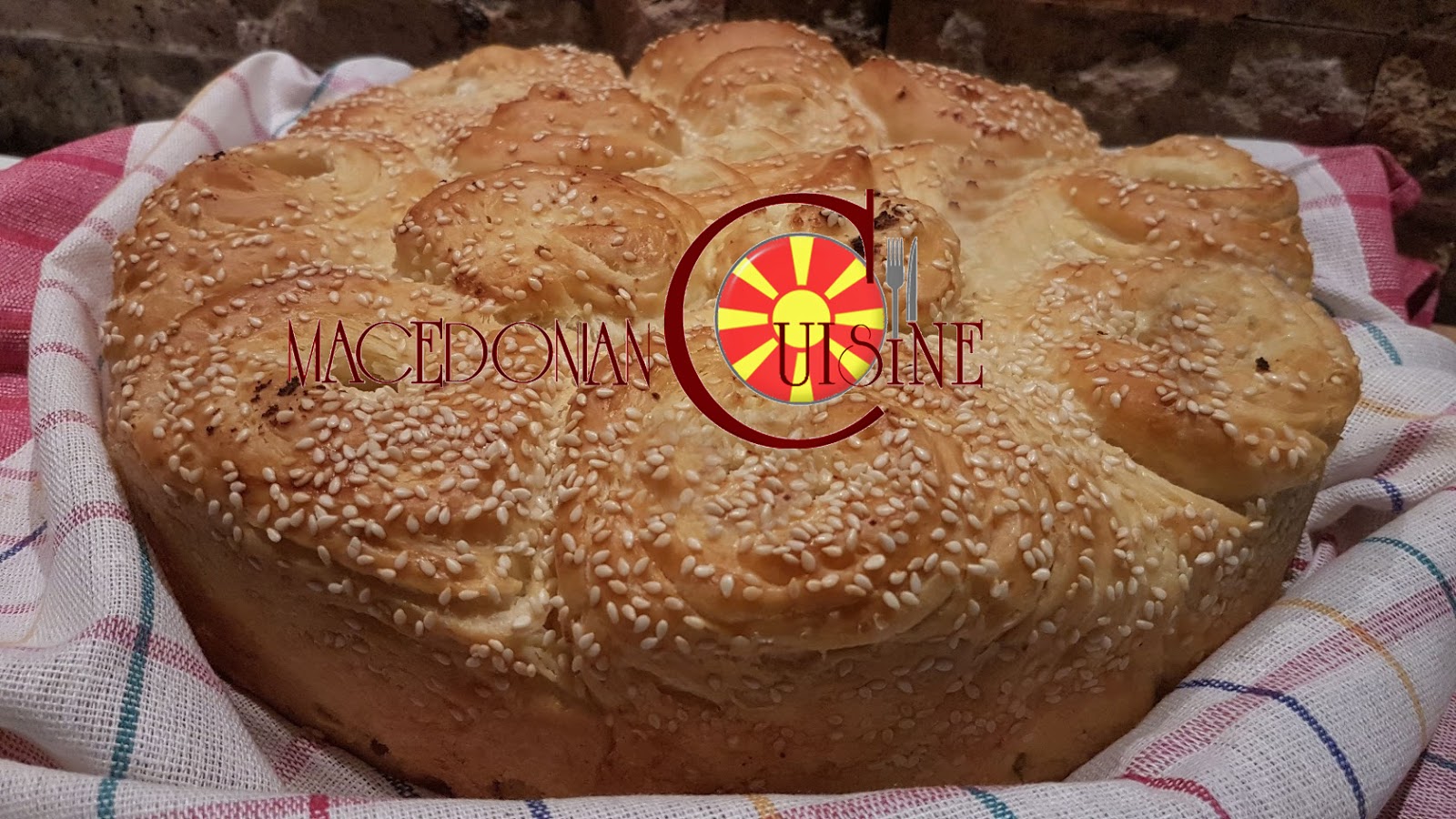 OLD RECIPE FOR CHRISTMAS BREAD (BADNIKOVA POGACHA) ~ Macedonian Cuisine