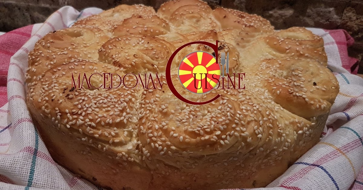OLD RECIPE FOR CHRISTMAS BREAD (BADNIKOVA POGACHA) ~ Macedonian Cuisine