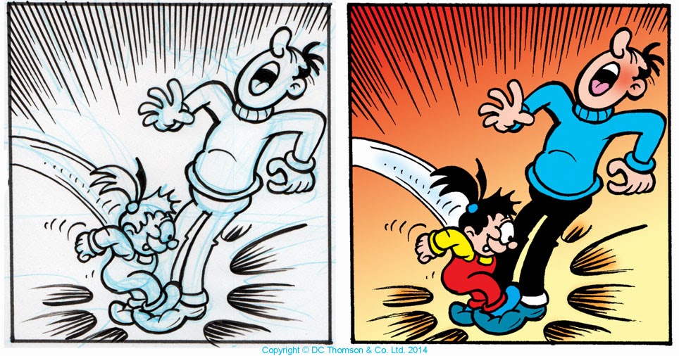 Lew Stringer Comics: Ivy the Terrible: inks and colours