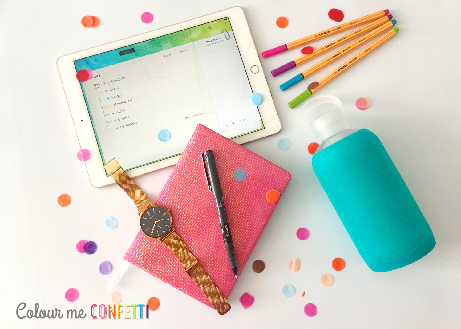 Back to School ♥ Vuelta al cole - Colour me Confetti