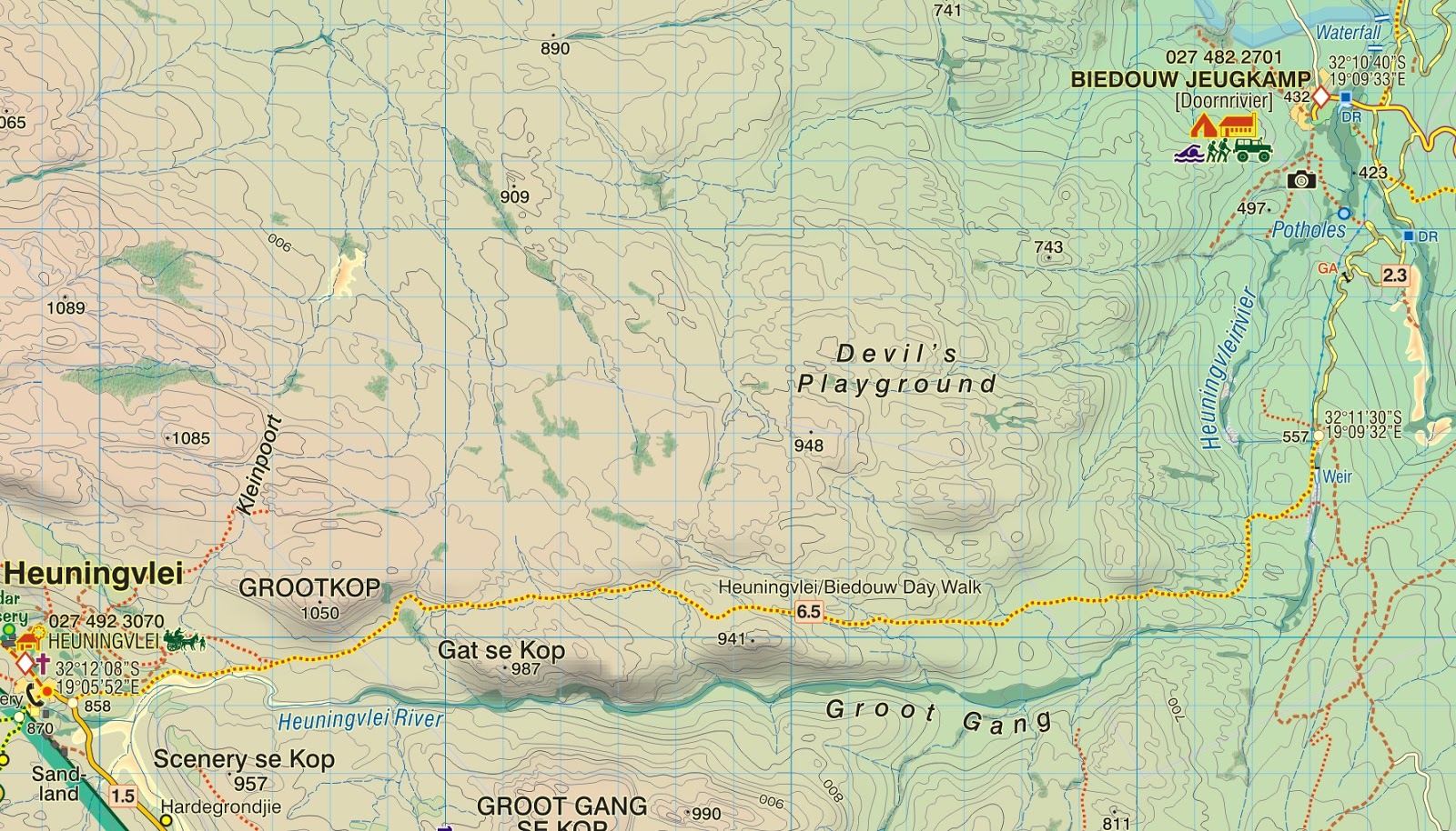 Hike the Cederberg: the Map: #21 Report Back June 2013