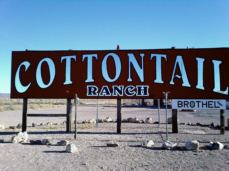 Deserted Places: Inside the abandoned Cottontail Ranch brothel of Nevada