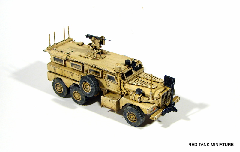 Gulumik Military Models: MRAP 6x6 CUGUAR with M153 CROWS II 1/72