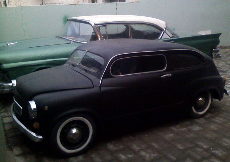 El Blog de Test del Ayer: Fiat 600 "Rat Rod". Visto en Esquel (Chubut)