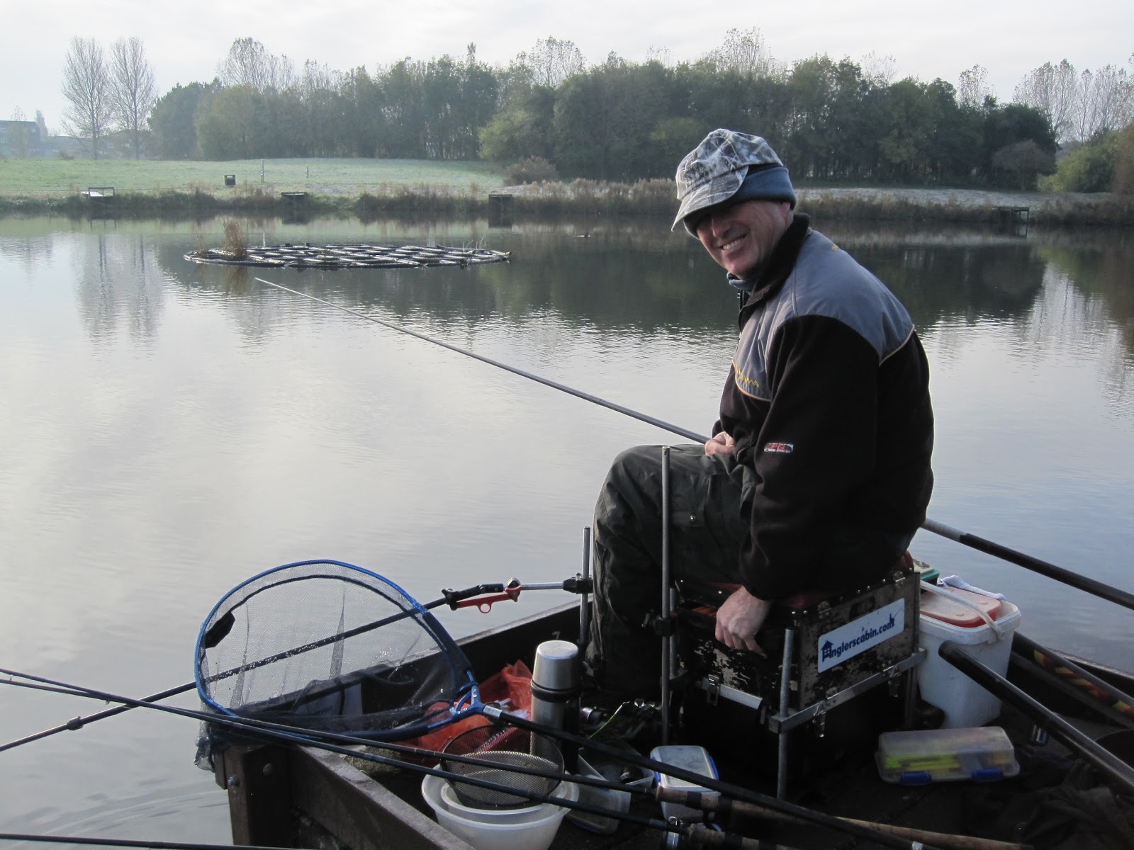 Anglers Cabin - Hemlington Lake, 4th November 2012