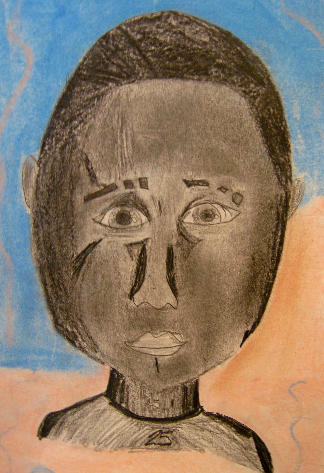 The Falcon Gallery: 6th Grade: Self-Portraits
