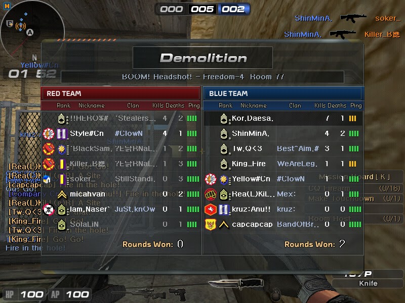 I need clan with ID Sudden Attack NA