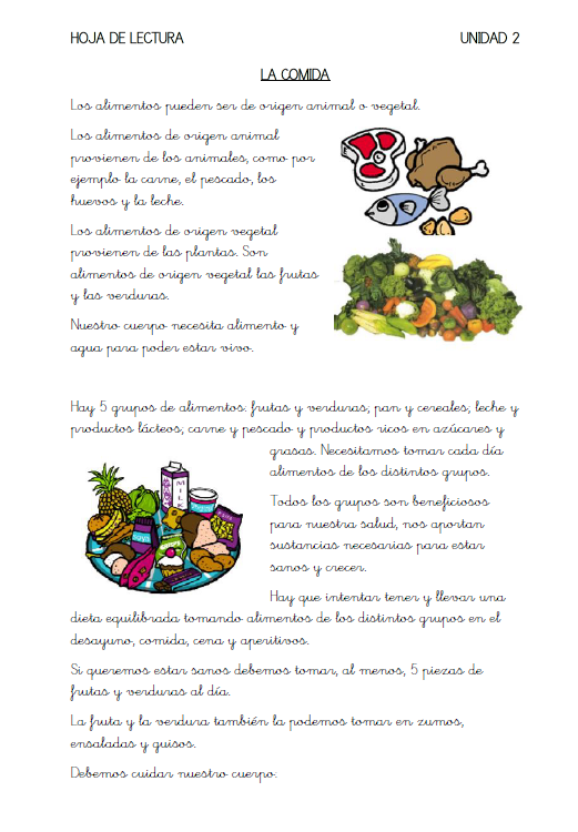 All you need is English!: FOOD