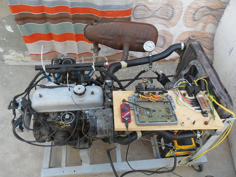 electronic ignition-injection system for Renault R5 engine