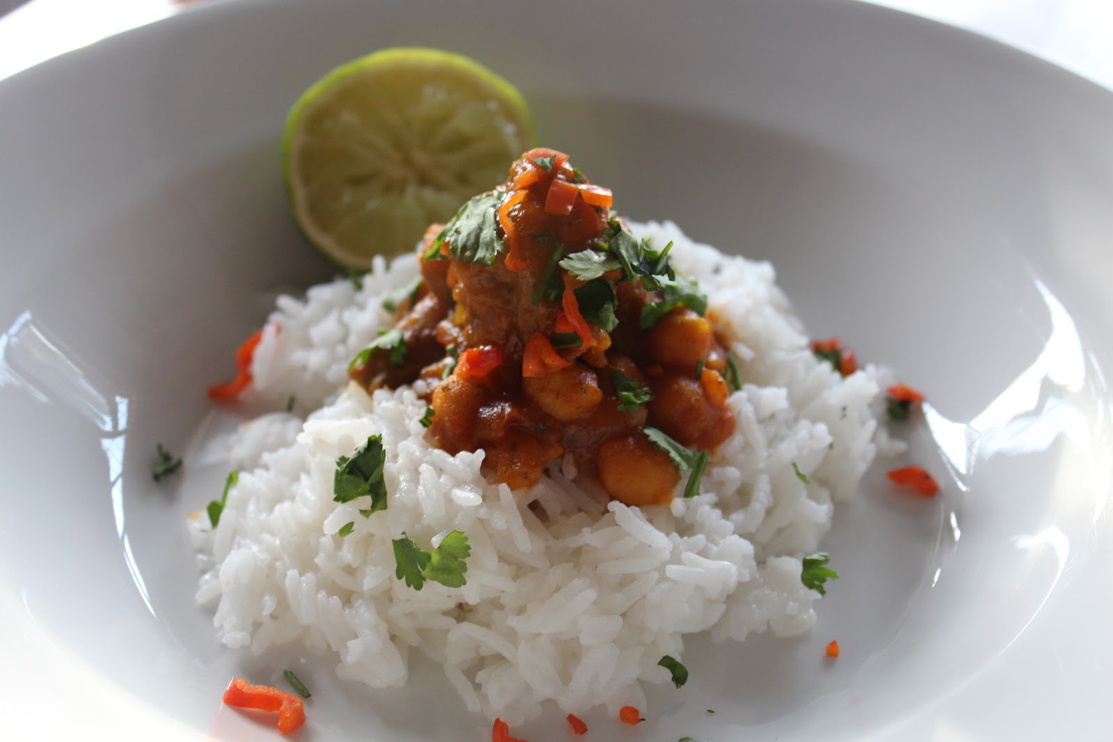 FLOWER POT KITCHEN: LAMB AND CHICKPEA CURRY WITH JASMINE RICE