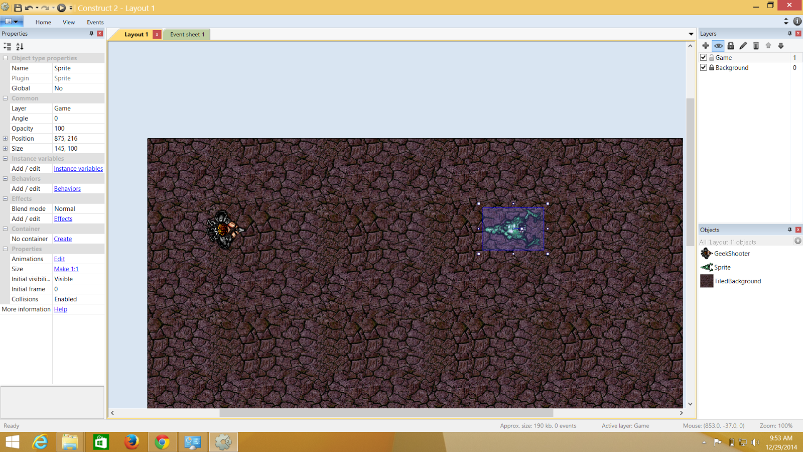 Technology & Beyond: Building games with HTML5 with Construct 2