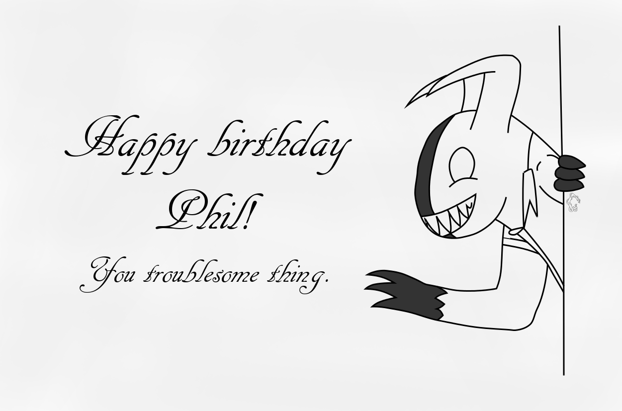 Atomic Acid - Comics, Cartoons, and other Things: Happy birthday Phil!