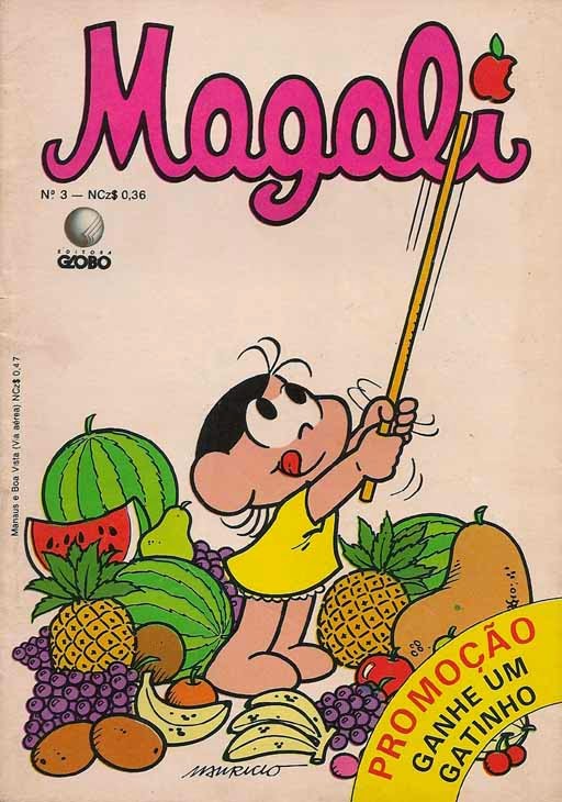 Arquivos Turma da Mônica: Magali Nº 3 - Editora Globo