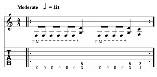 Transcendence Through Music: Palm Muting