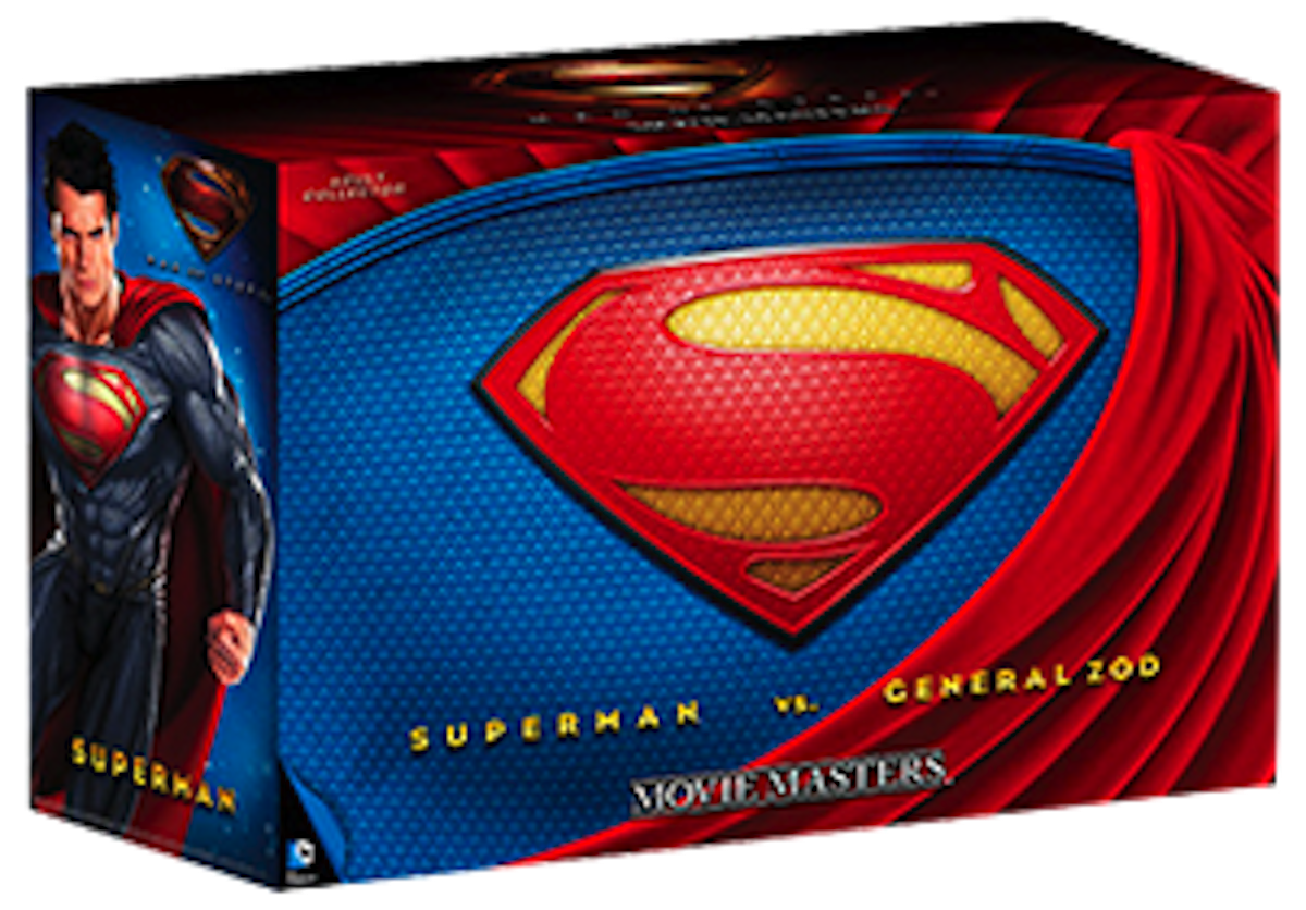 GeekSummit: Man of Steel | SDCC DC Movie Masters Superman vs General ...