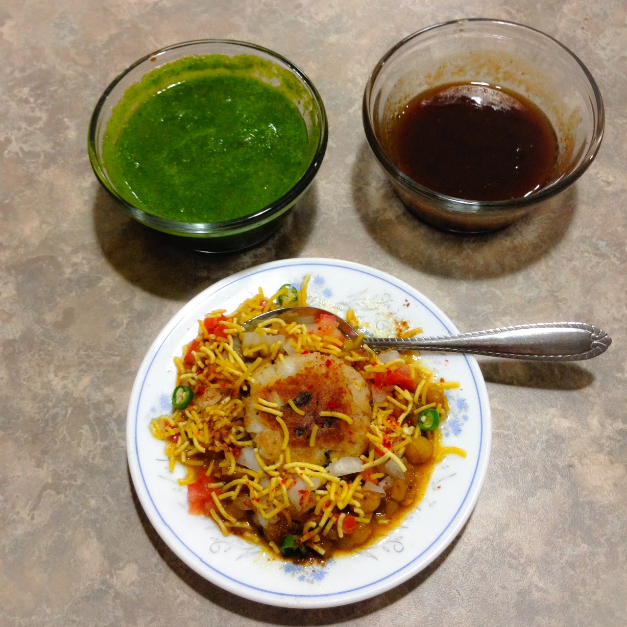 Sarita's Kitchen Blog: Ragada patties chat