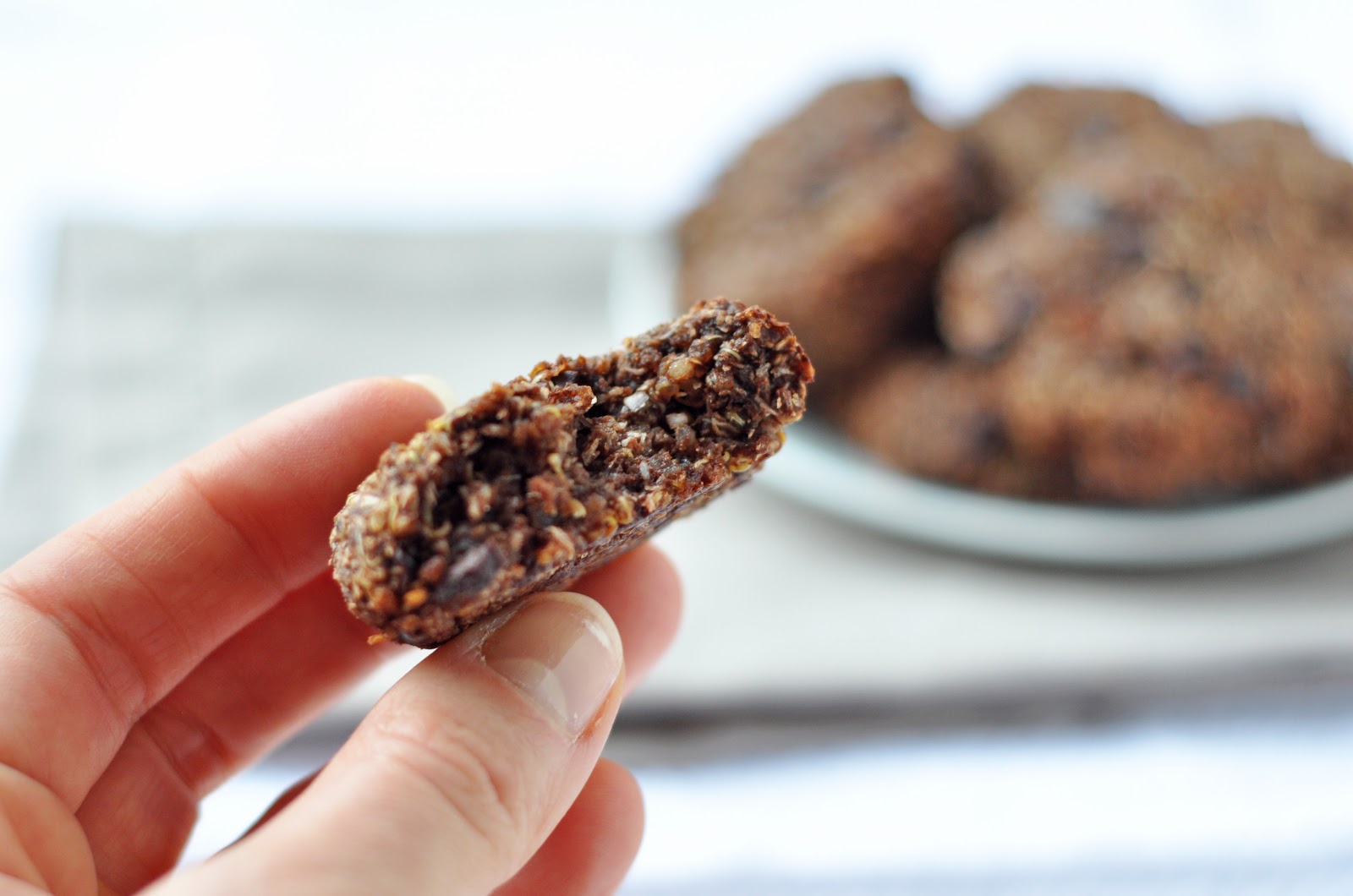 Chewy chocolate quinoa cookies | including cake