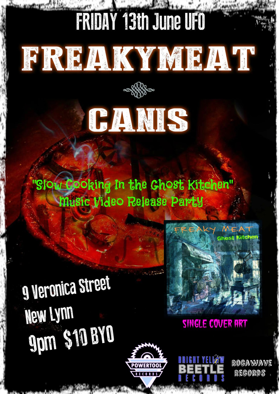 Moss Rock: Freaky Meat - Slow Cooking in the Ghost Kitchen (Rocawave ...