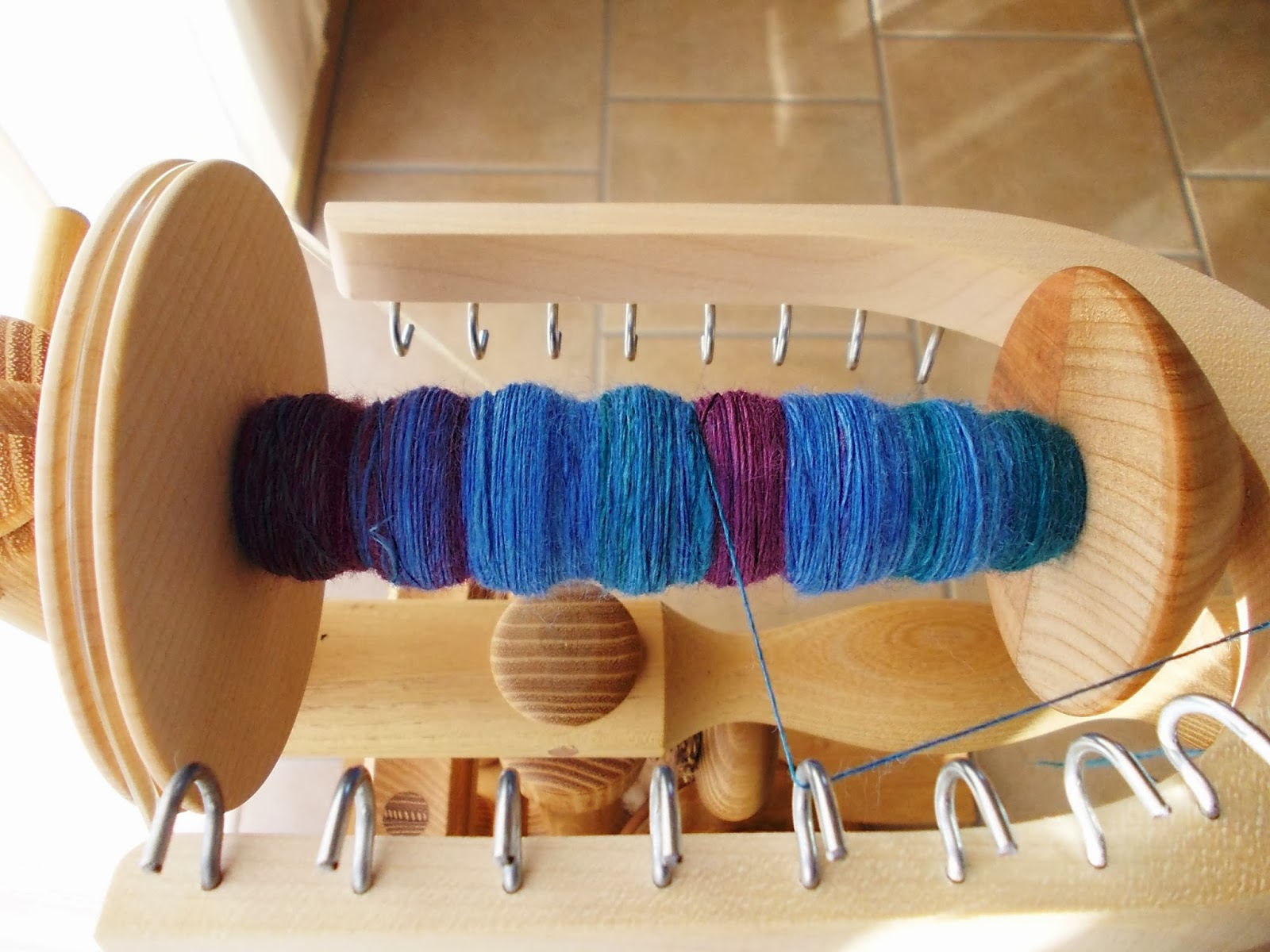 Stricken ist Leidenschaft, spinnen auch!: Mein Henky´s Spinnrad