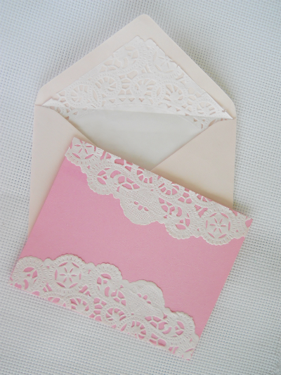 Handmade Doily Cards - The Sweet Tidings
