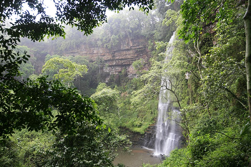 Waterfall Umhlanga Lagoon Nature Reserve