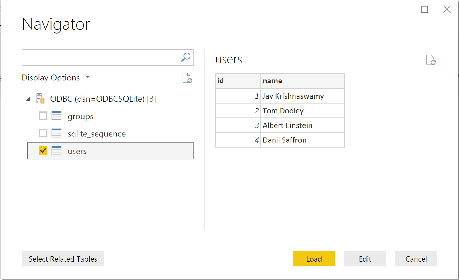 Hodentek: SQLite with Power BI