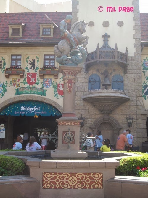 Picturing Disney: St. George & the Dragon in Epcot's Germany Pavilion