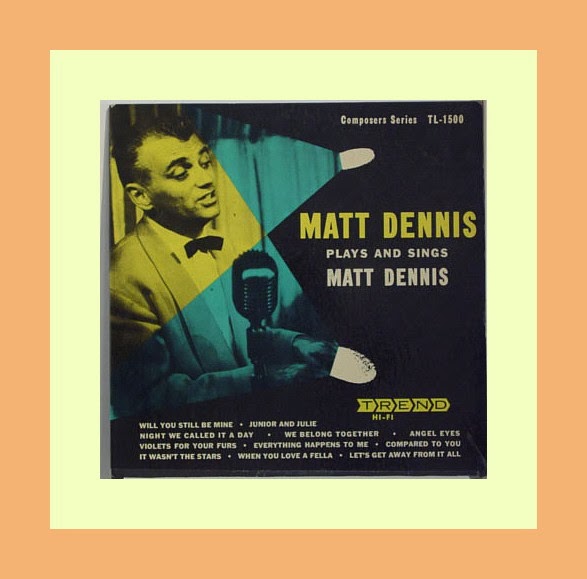 JazzProfiles: Matt Dennis - "'Scuse Me While I Disappear" - by Gene Lees
