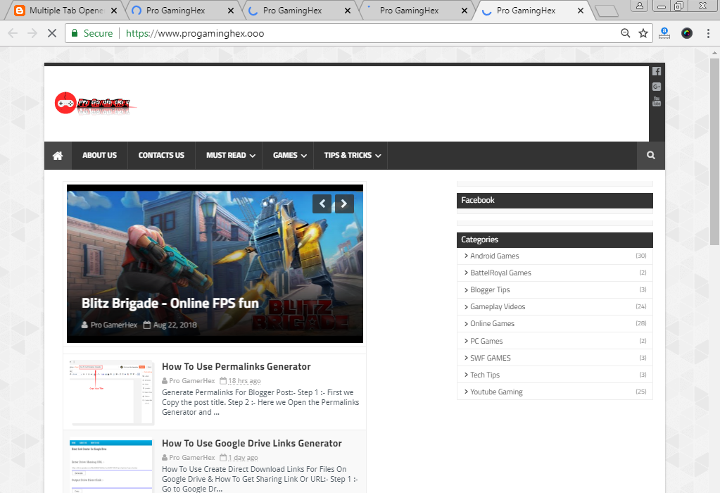 How To Use Multiple Tab Opener