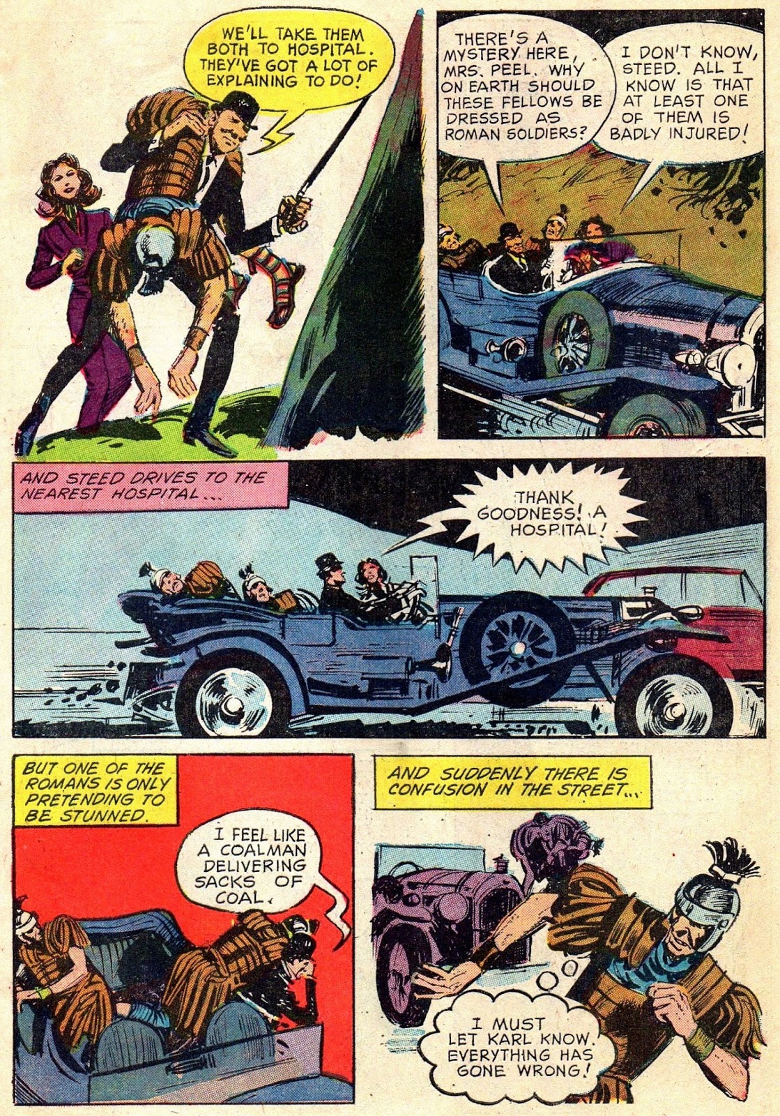 CRIVENS! COMICS & STUFF!: JOHN STEED & EMMA PEEL - THE AVENGERS...