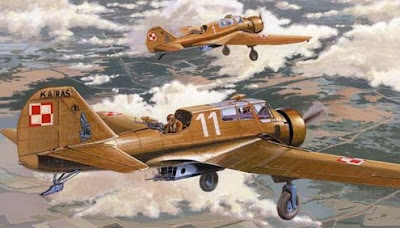 Airplanes in the skies + FAF history: PZL.23 Karaś