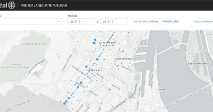 Maps Mania: Mapping Montreal's Hot Spot of Crime