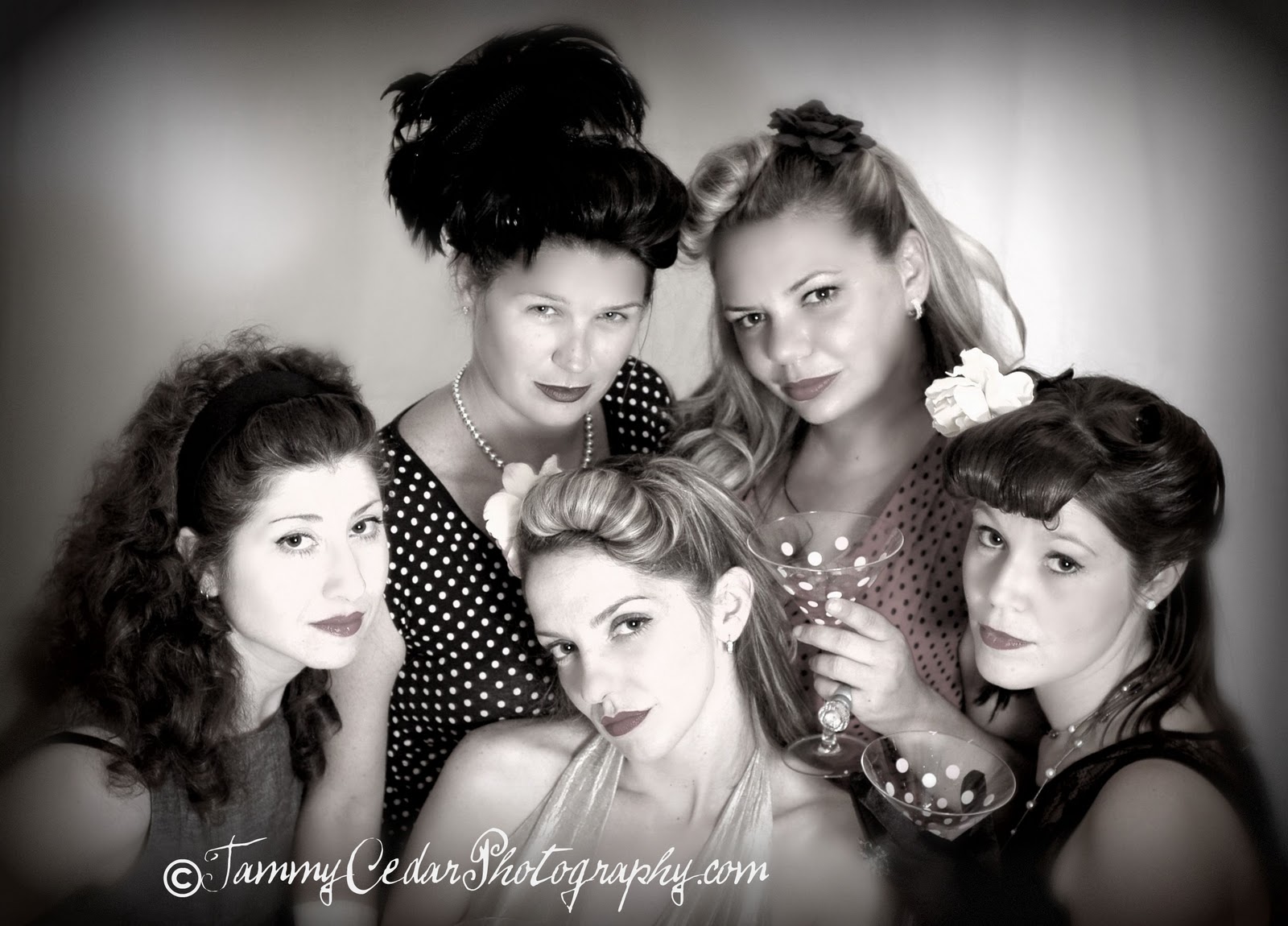 Tammy Cedar Photography: Ladies Night- Pin Up Party!
