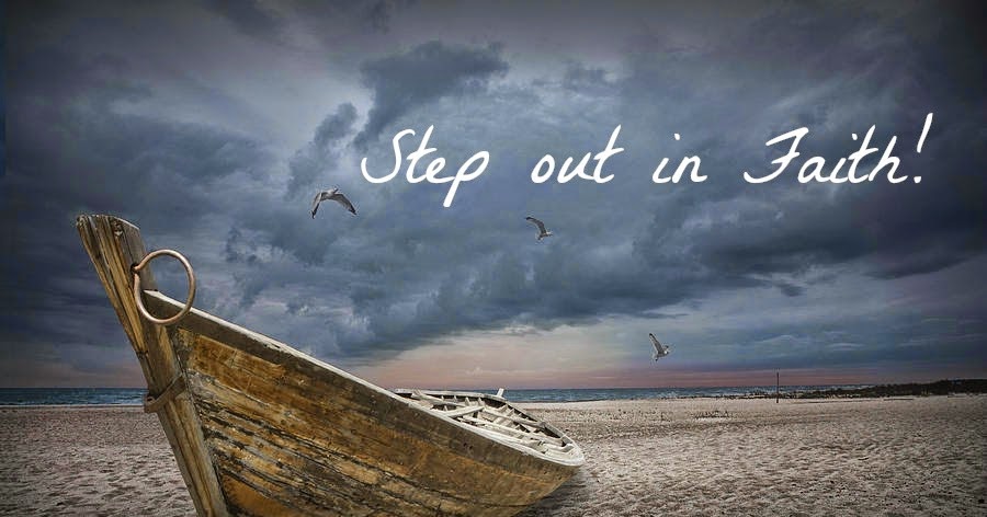 Adventures in Bluegrass and Bible Studies: Stepping Out In Faith