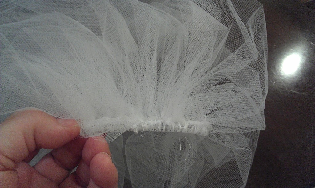 Straddling the Gap: DIY First Communion Veil
