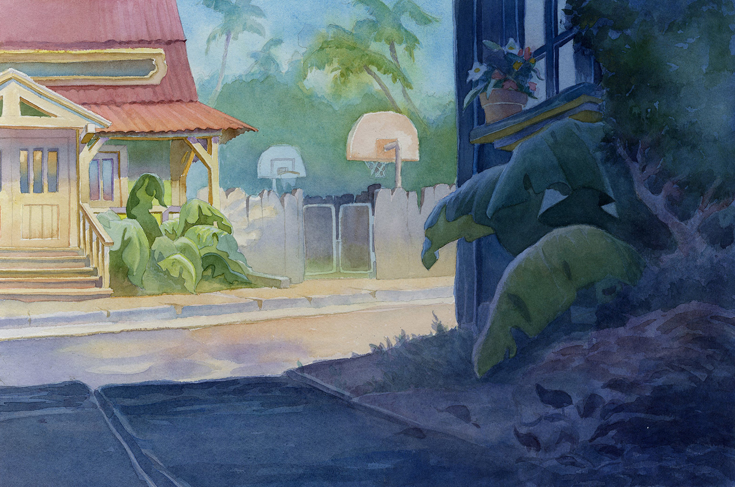 Disney Watercolor Backgrounds