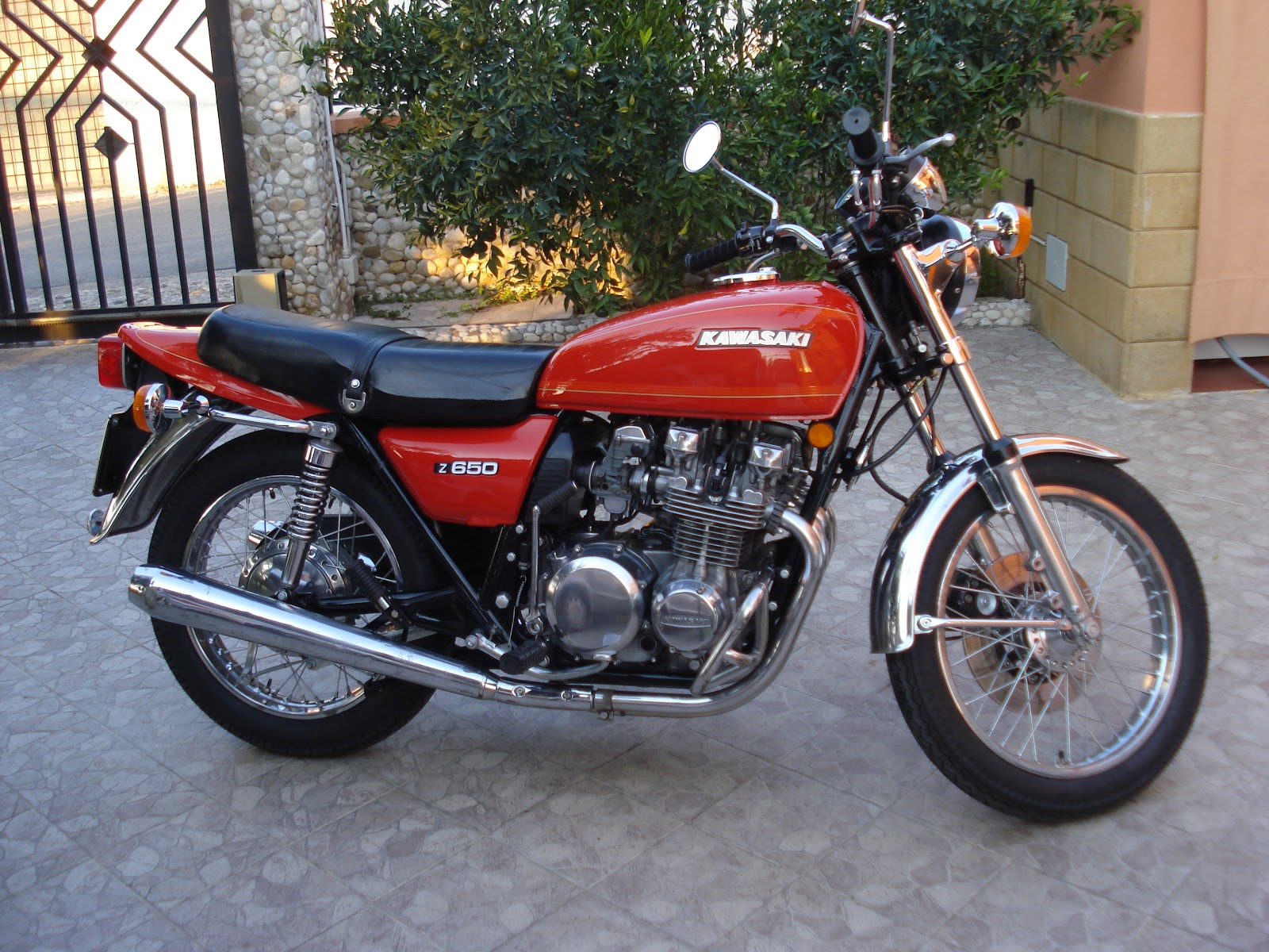 Restauro KAWASAKI Z 650: KAWASAKI Z 650 Restauro.