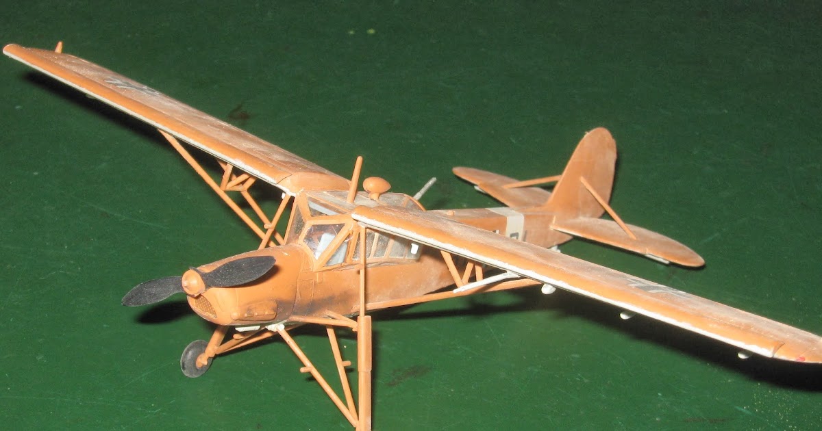 The Miniatures Man: Fieseler Storch in 1/72 from Academy