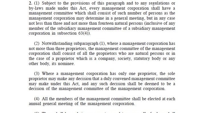 BAYU VILLA APARTMENT KLANG: Strata Management Act 2013. (Act 757 ...