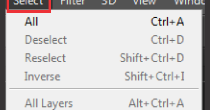 Explanation Of Select Menu In Adobe Photoshop - MNA