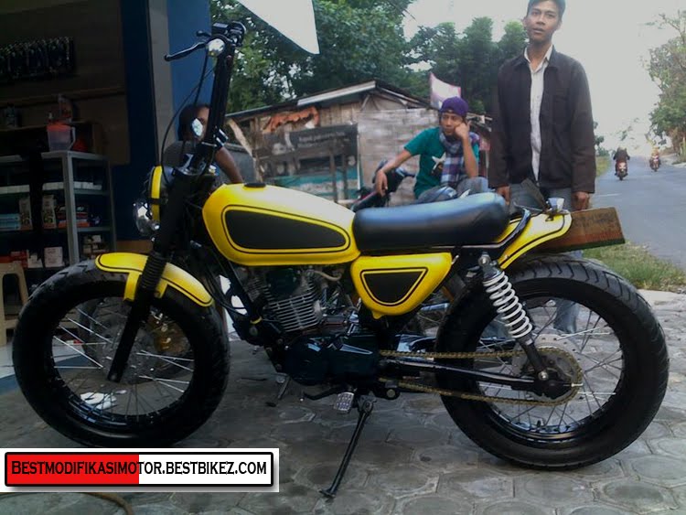 Modifikasi Honda CB Jap Style Semarang - Gambar Modifikasi Motor Terbaru