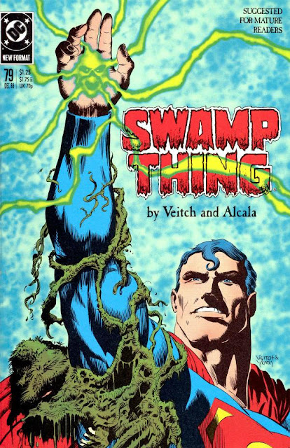 The Geeky Nerfherder: Comic Book Art: Swamp Thing (Vol 2)