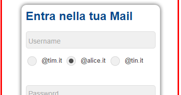 {* Alice Mail | Tim Mail* } - Tim.it