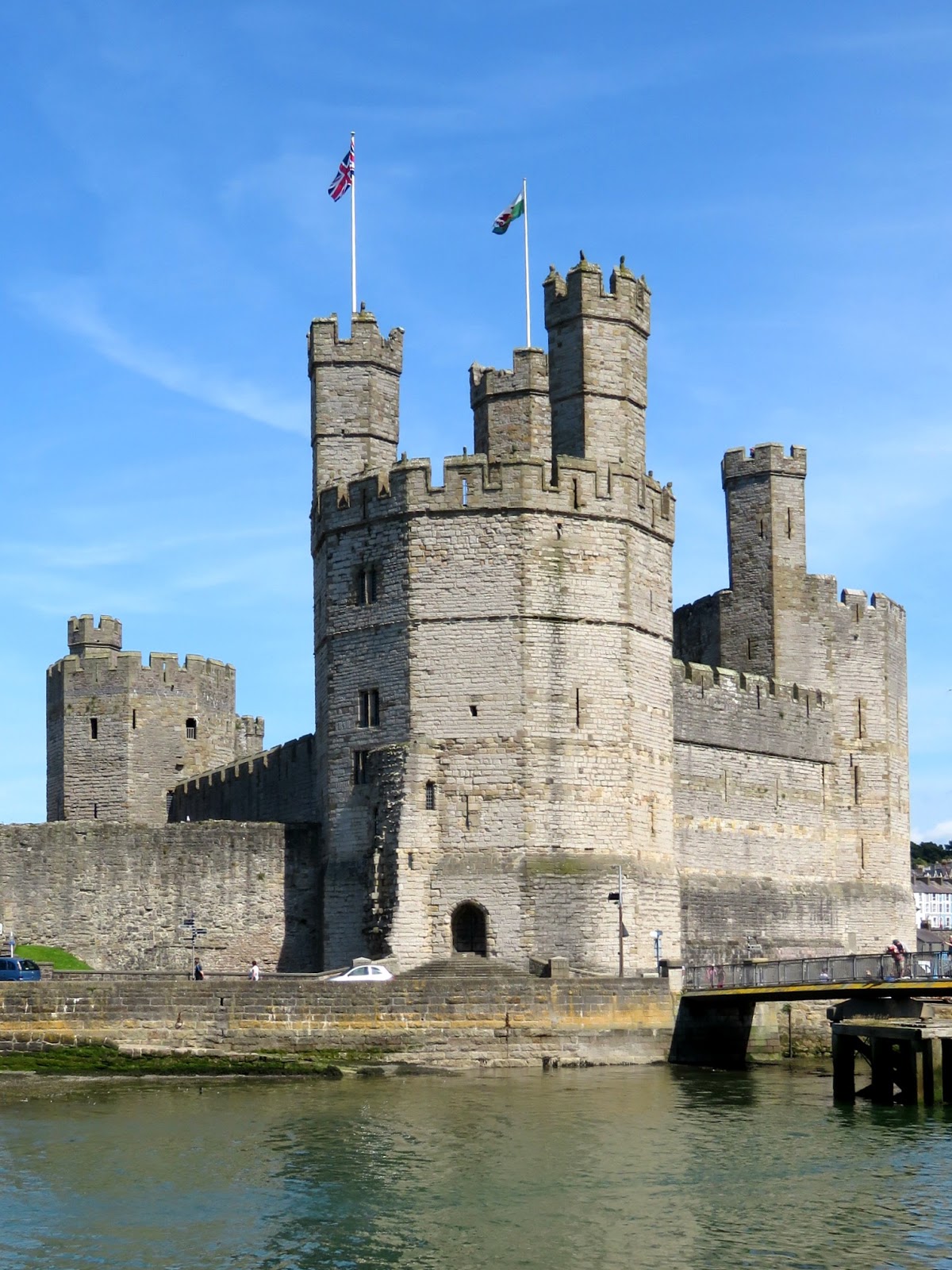 just saying ...: Who needs Carcasonne when you've got Caernarfon?